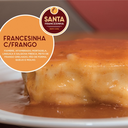 menu portugues | Santa Francesinha - Porto - Grupo Cufra